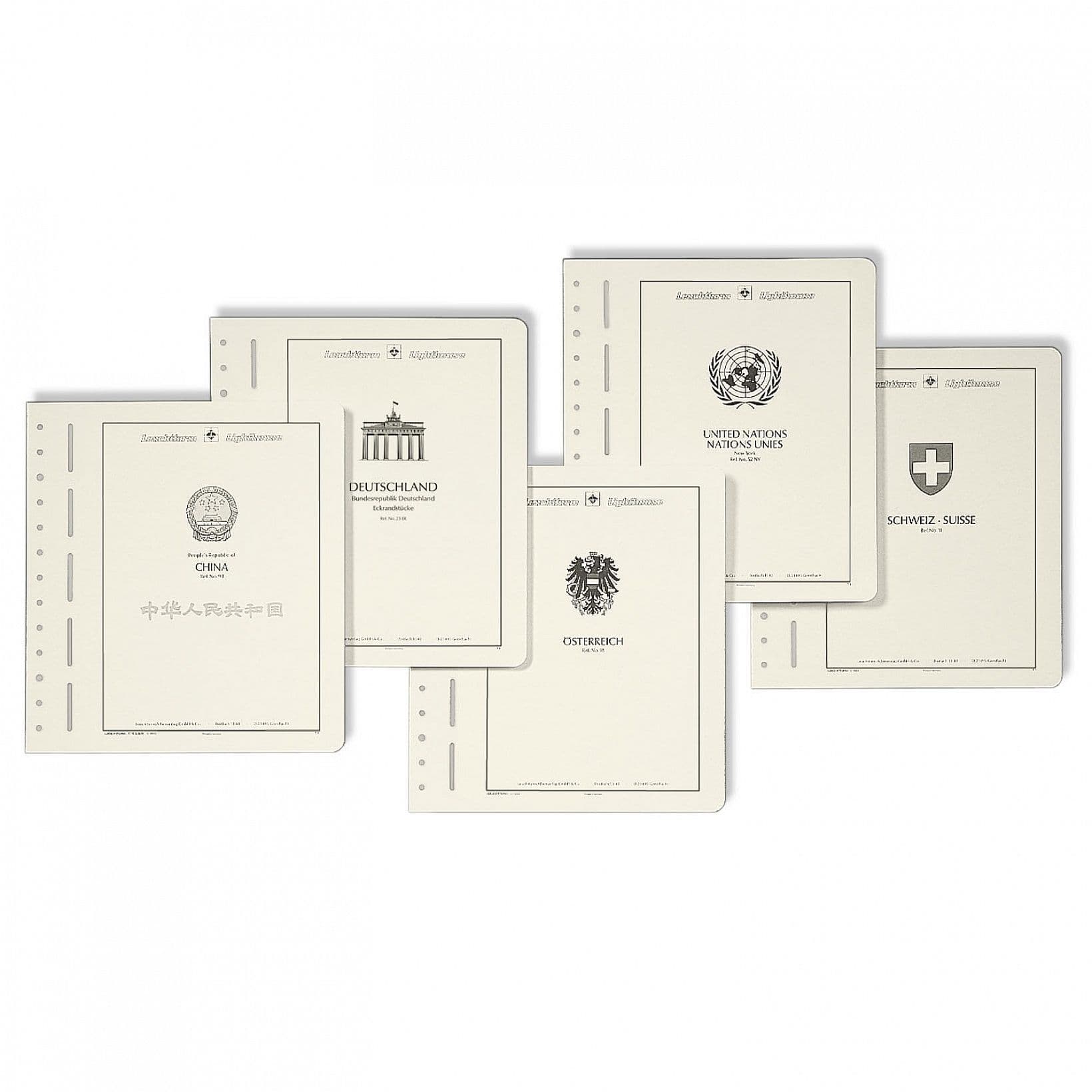 Lighthouse Album Pages & Annual Supplements