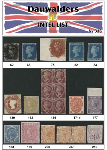 Dauwalders Great Britain Stamps We stock all British stamps from 1840 ...
