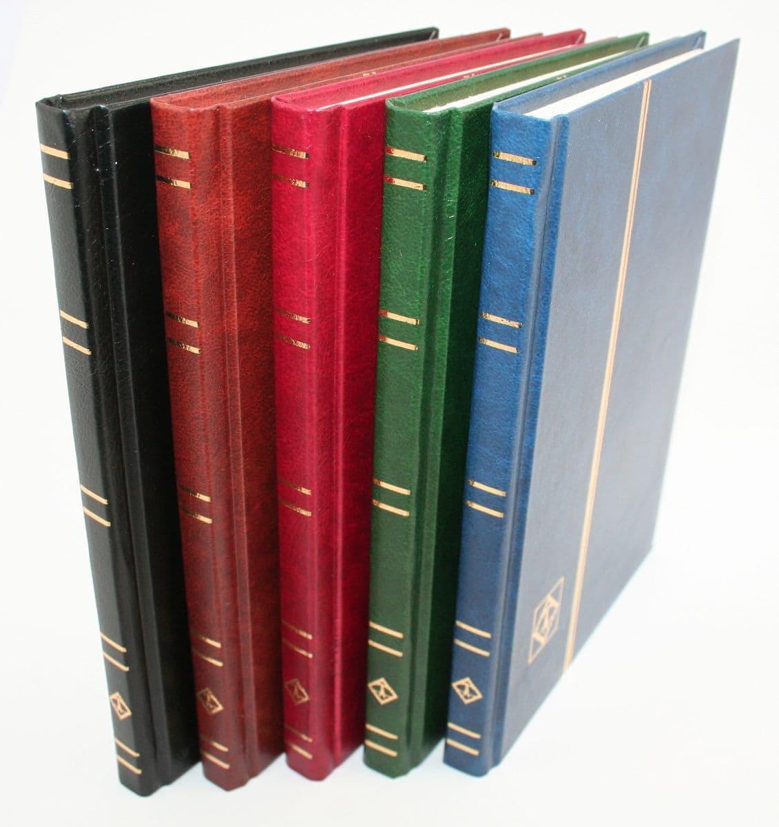 Stamp Stockbooks, pages have strips to slot stamps into. No hinges or ...