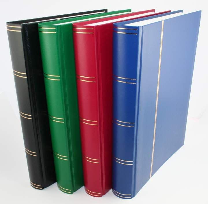 Stamp Stockbooks, pages have strips to slot stamps into. No hinges or ...