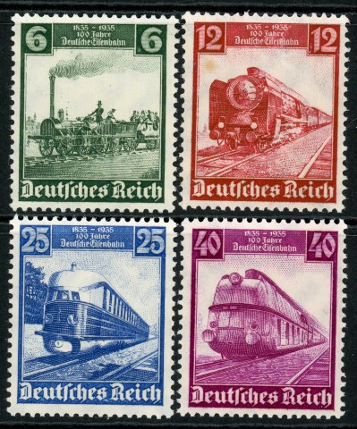 Germany 1935 SG.577-580 U/M