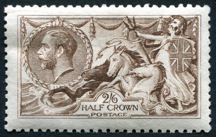 SG407 1915 DLR 2s6d brown, well centred, fresh colour, fine mounted mint
