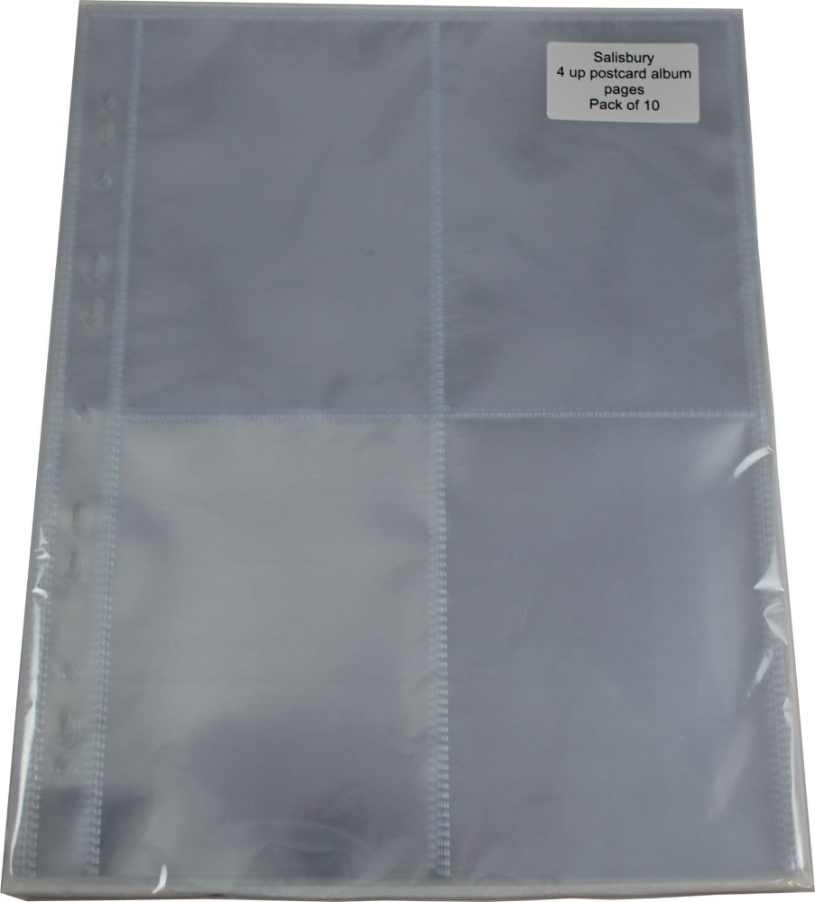 Salisbury 4-up Postcard Album