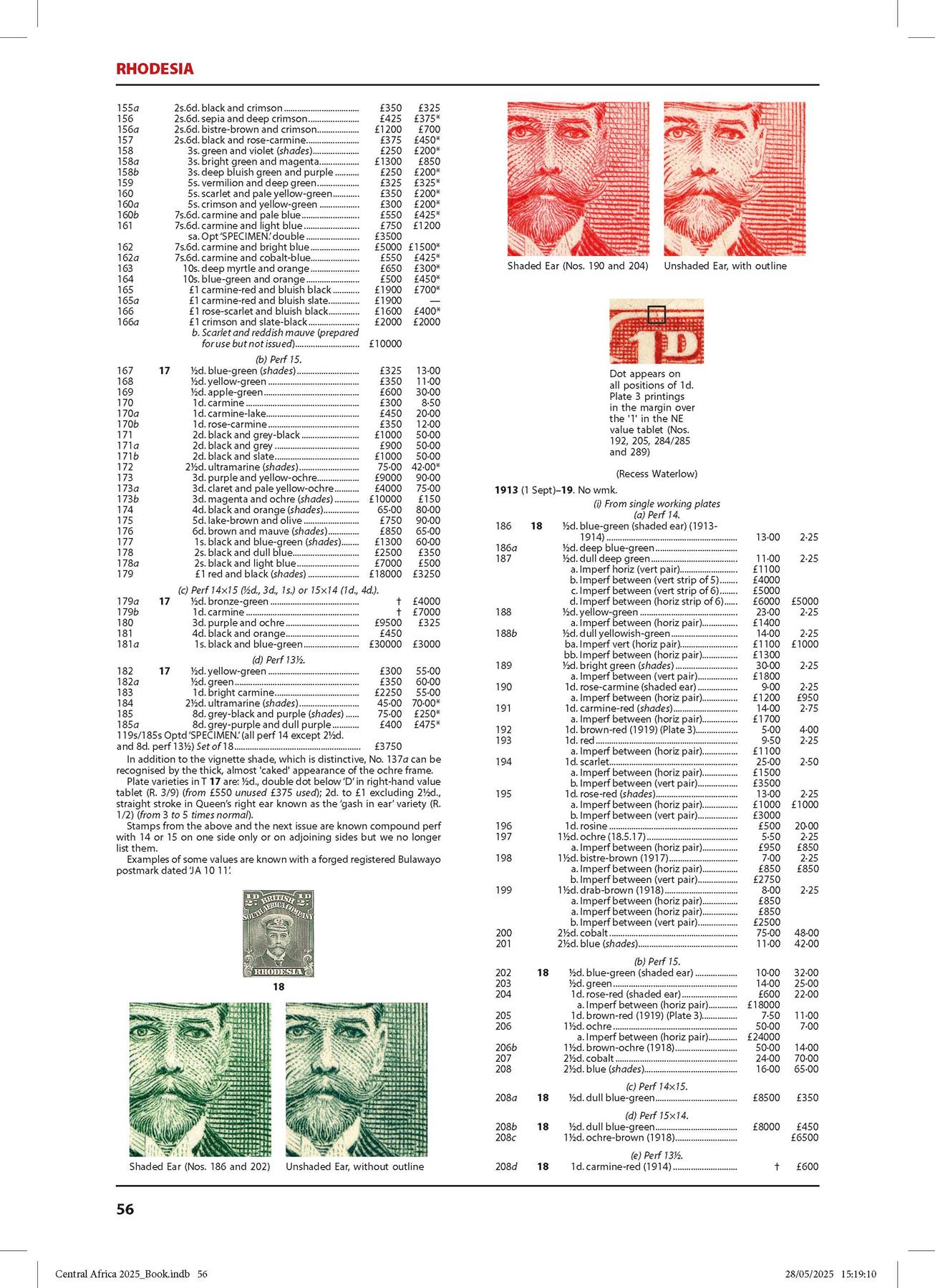 Central Africa Stamp Catalogue 3rd Edition