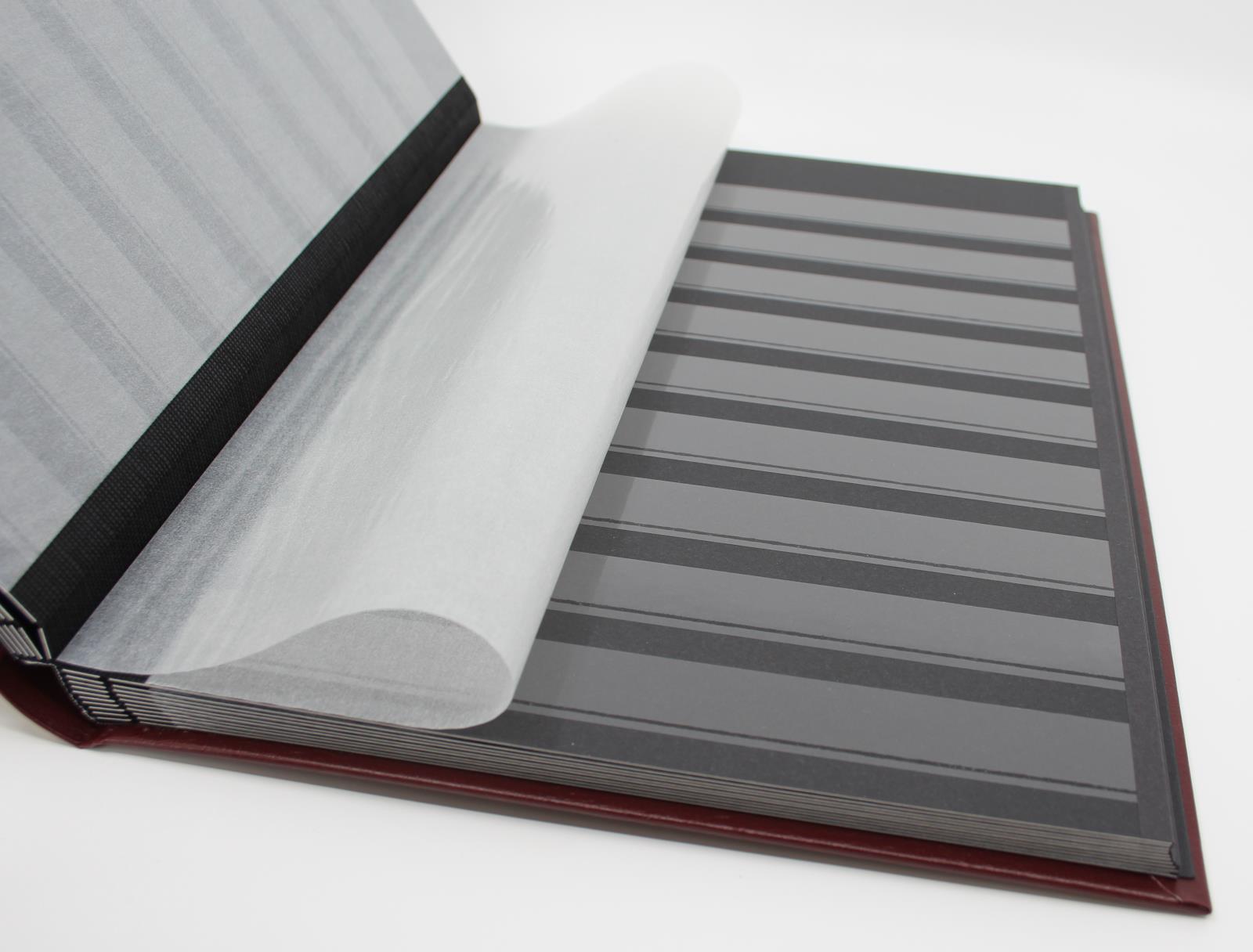 Dauwalders Stockbook 16/32 Black Pages A4 Size