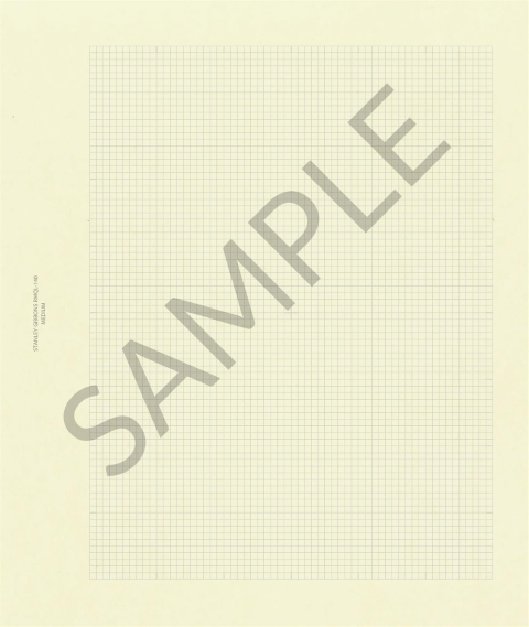 Stanley Gibbons Medium Format Album Pages: Blank Quadrille 221x262mm
