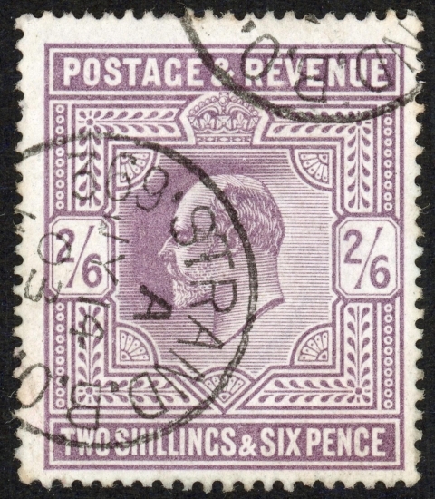 SG260 1902-10 2s6d Lilac, fine used with STRAND cds.