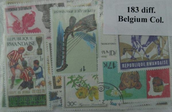 Belgian Colonies 183 Stamps ww078a