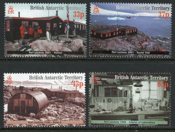 British Antarctic Territory 2001 SG329-332 U/M