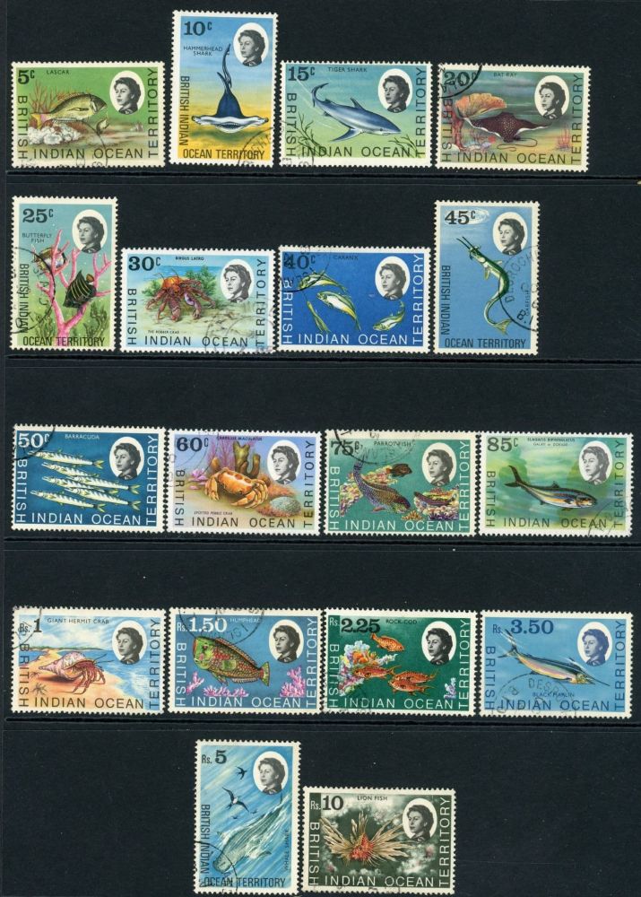 British Indian Ocean Territory 2010 SG.431-436 U/M