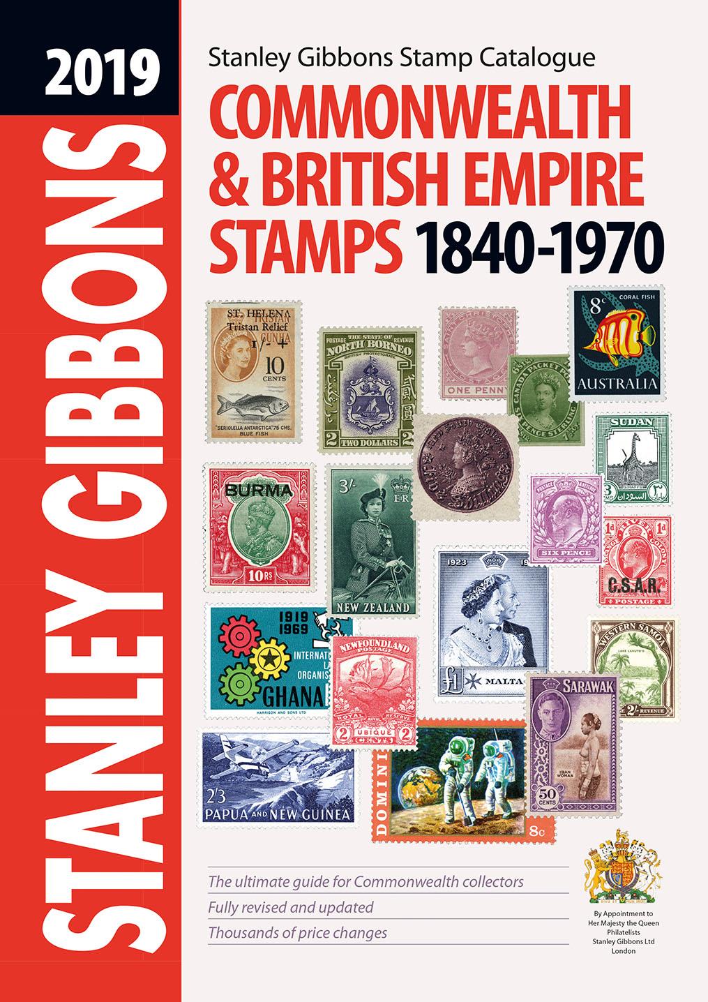2026 Commonwealth & British Empire Stamps Catalogue 1840-1970