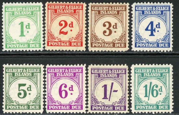 Gilbert and Ellice Islands 1956-62 SG64-75 U/M