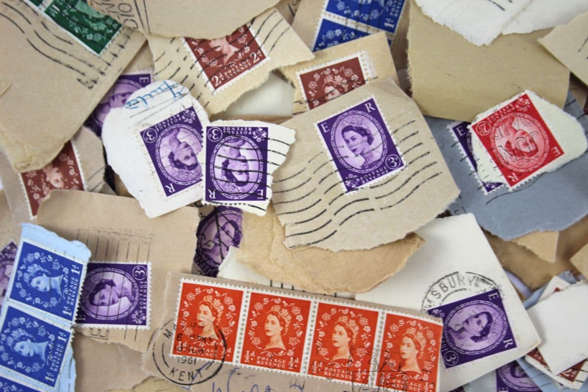 Great Britain Wilding Stamps on Paper 1952-1970