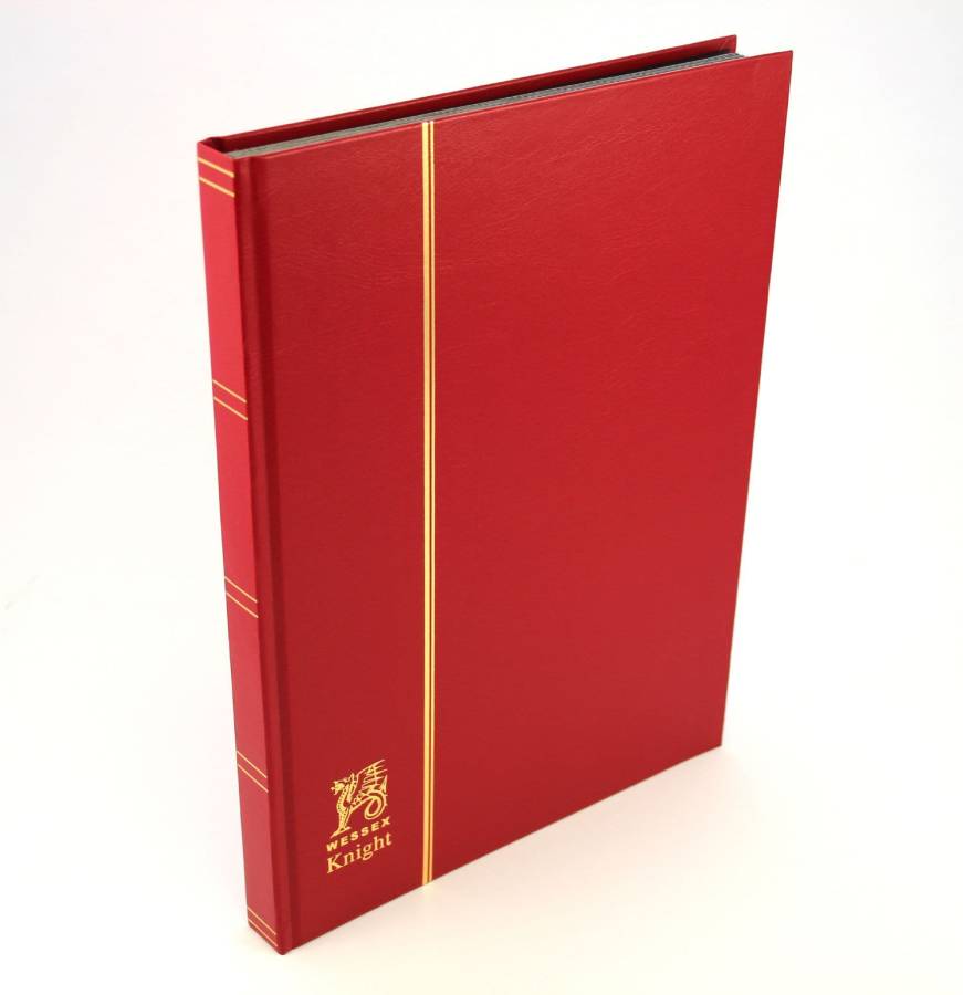 Wessex Paragon 8/16 White Page Stamp Stockbooks A4 size 12 X 9