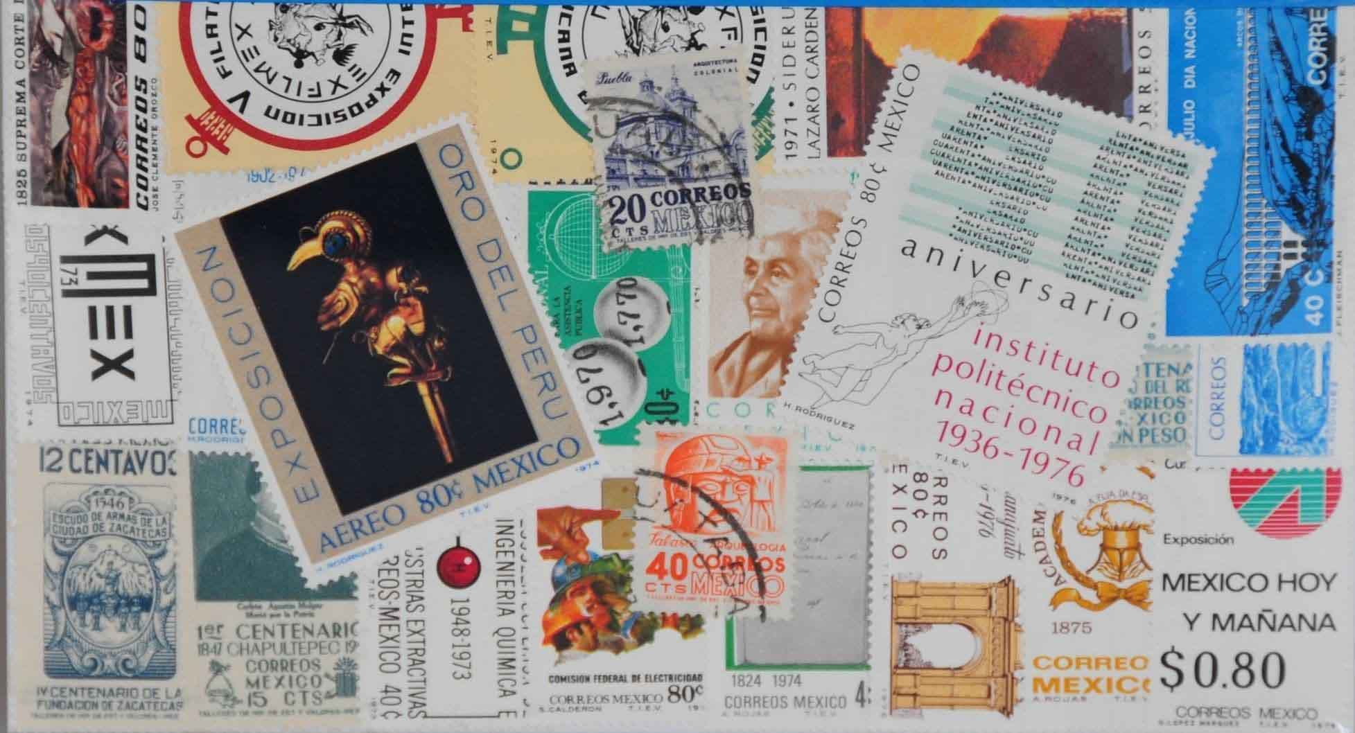 Mexico 25 Stamps L220