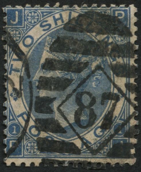 SG118 2/- Dull Blue