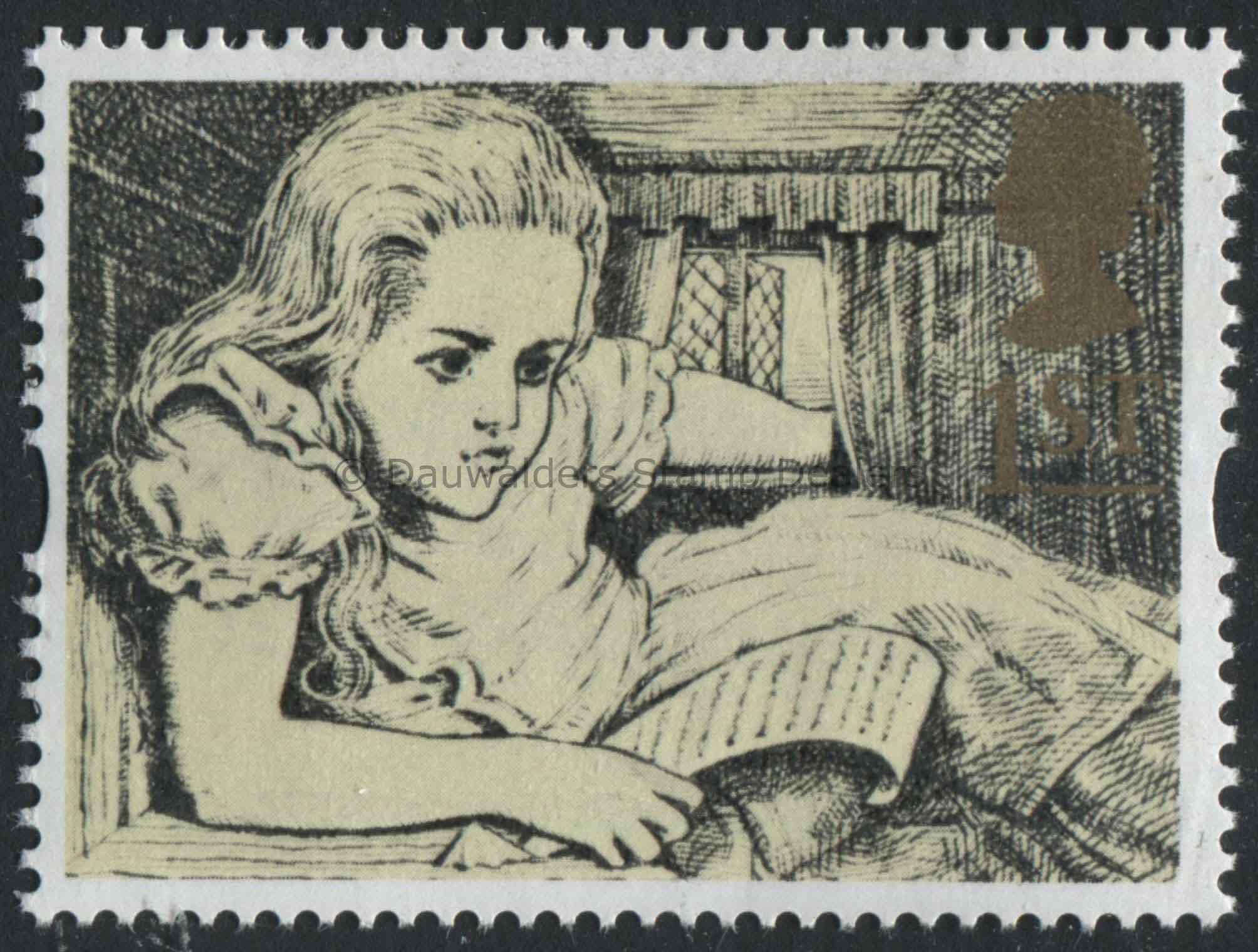 SG1803 1st Alice in Wonderland 1994 Greetings Messages