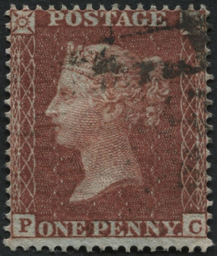 SG85 6d Lilac with hairlines, a lovely used example with bright Red PD