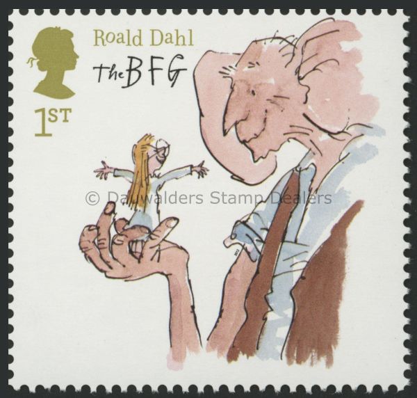 SG3260 1st The BFG and Sophie 2012 Roald Dahls The BFG 2nd Issue