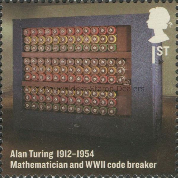 SG3281 1st Alan Turing mathematician and code breaker 2012 Britons of ...