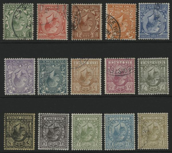 Set of 6 SG476-478b