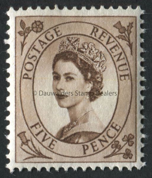 1952 Tudor Crown Watermark Upright