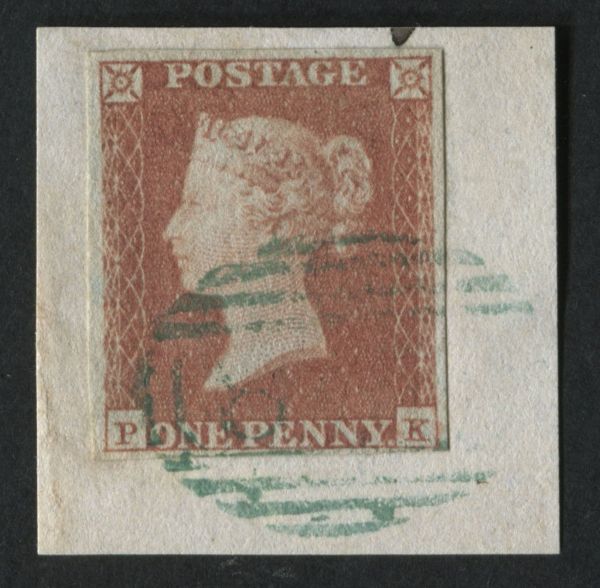 SG8 SpecBS31xc 1d Red Brown Pl96 with RPS Cert