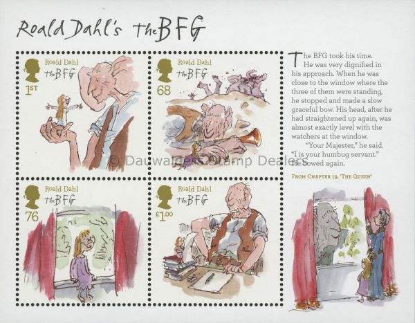 SGMS3264 Roald Dahl The BFG 2012 Roald Dahls The BFG 2nd issue