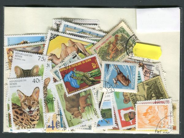Wild Animals 100 Stamps 592